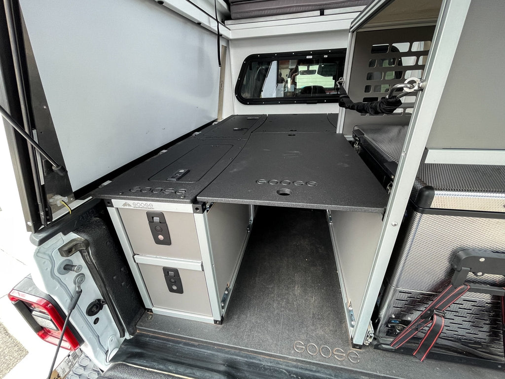Goose Gear Camper System - Midsize and Full Size - Passenger Side Rear ...